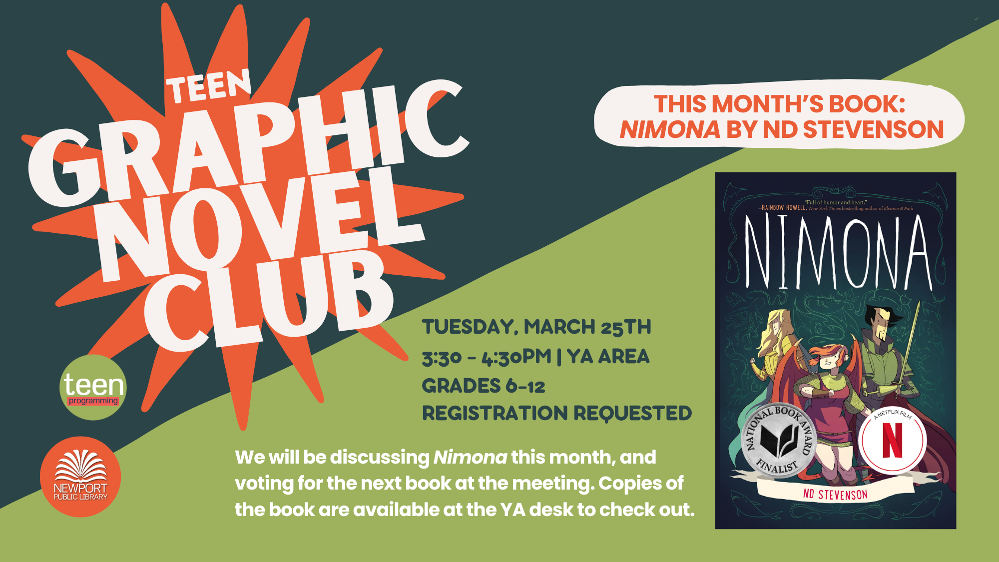 Graphic Novel Book Club