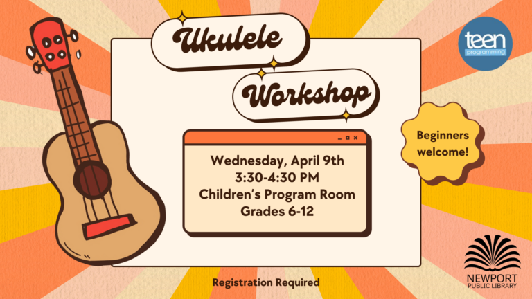 Ukulele Workshop - April 9th, 2025