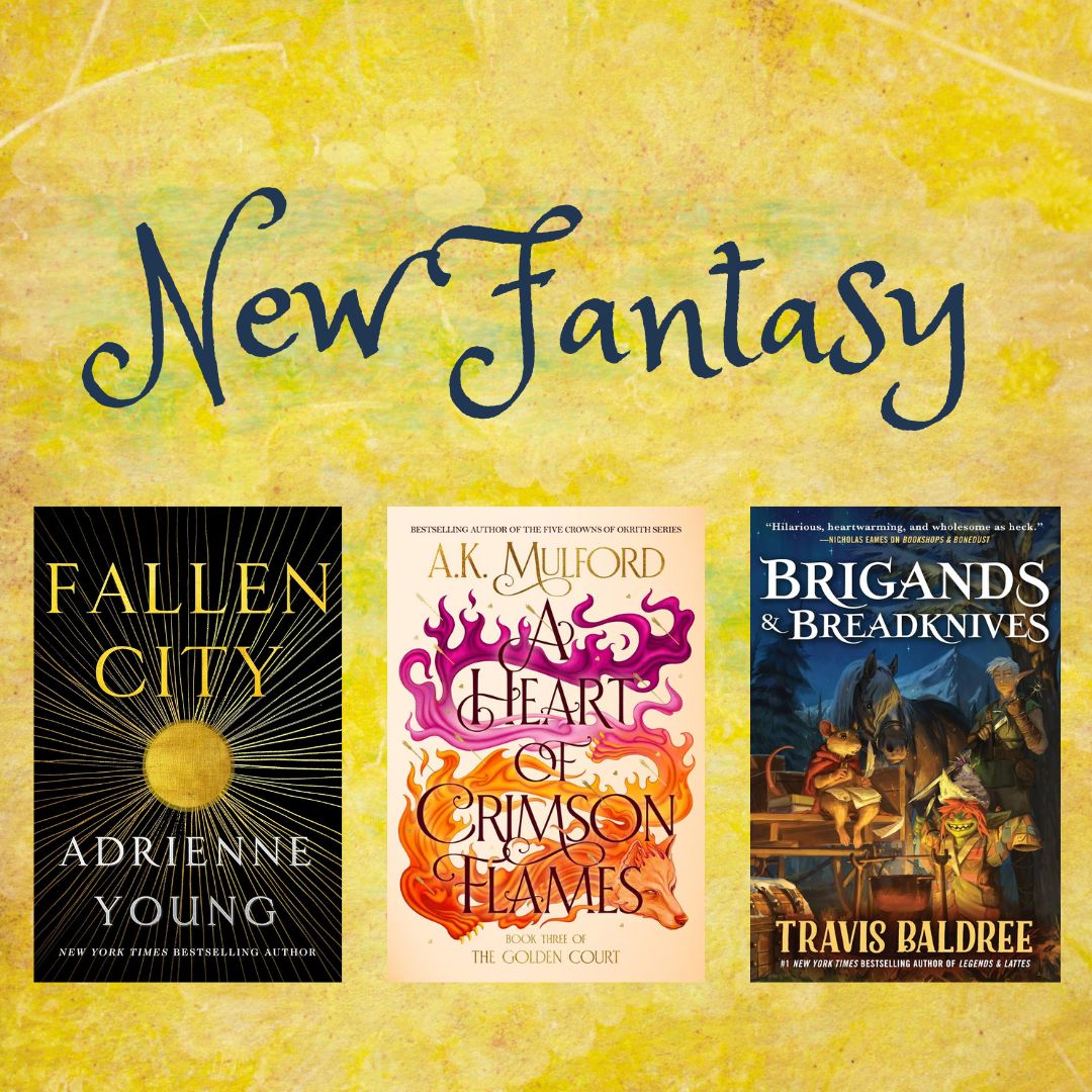 New Fantasy Novels