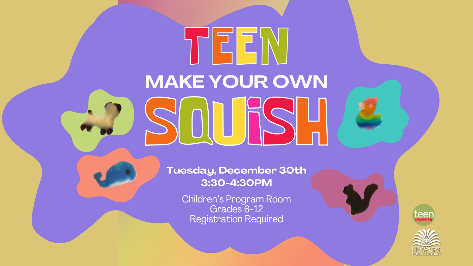 Teen Make Your Own Squish!